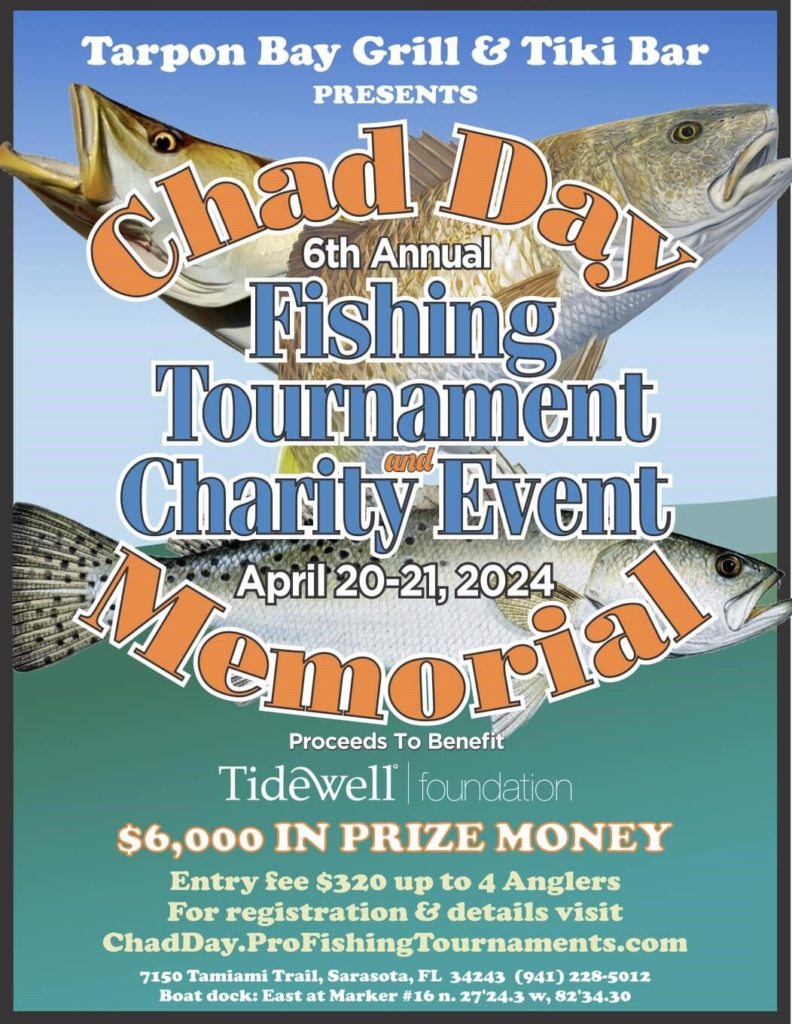 Sixth Annual Chad Day Memorial Fishing Tournament to Benefit Tidewell ...