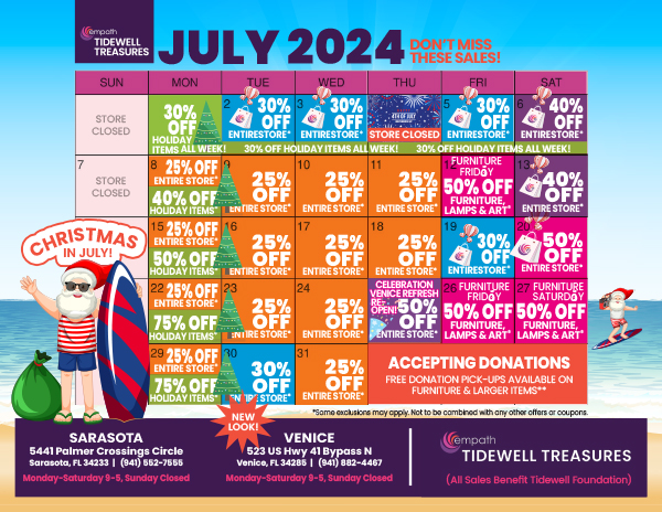 Tidewell Treasures | Tidewell Foundation