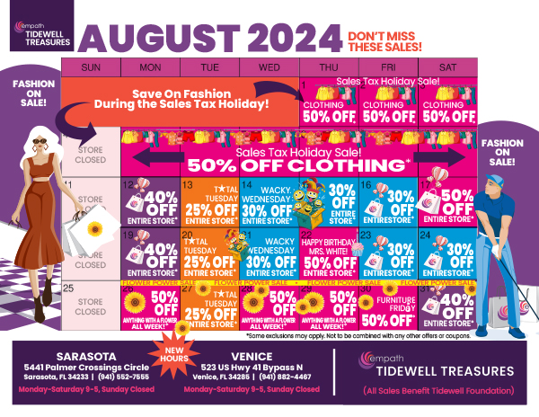 Tidewell Treasures | Tidewell Foundation